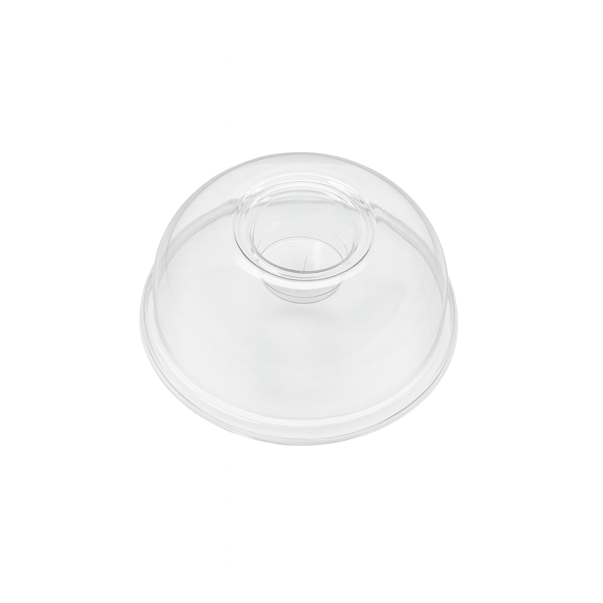 9oz/24oz - 95⌀ Clear RPET Dome Lid with Straw Slot (1 x 1000 ...